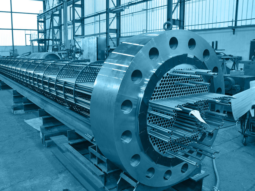 High pressure shell and tube heat exchanger - Innoweld